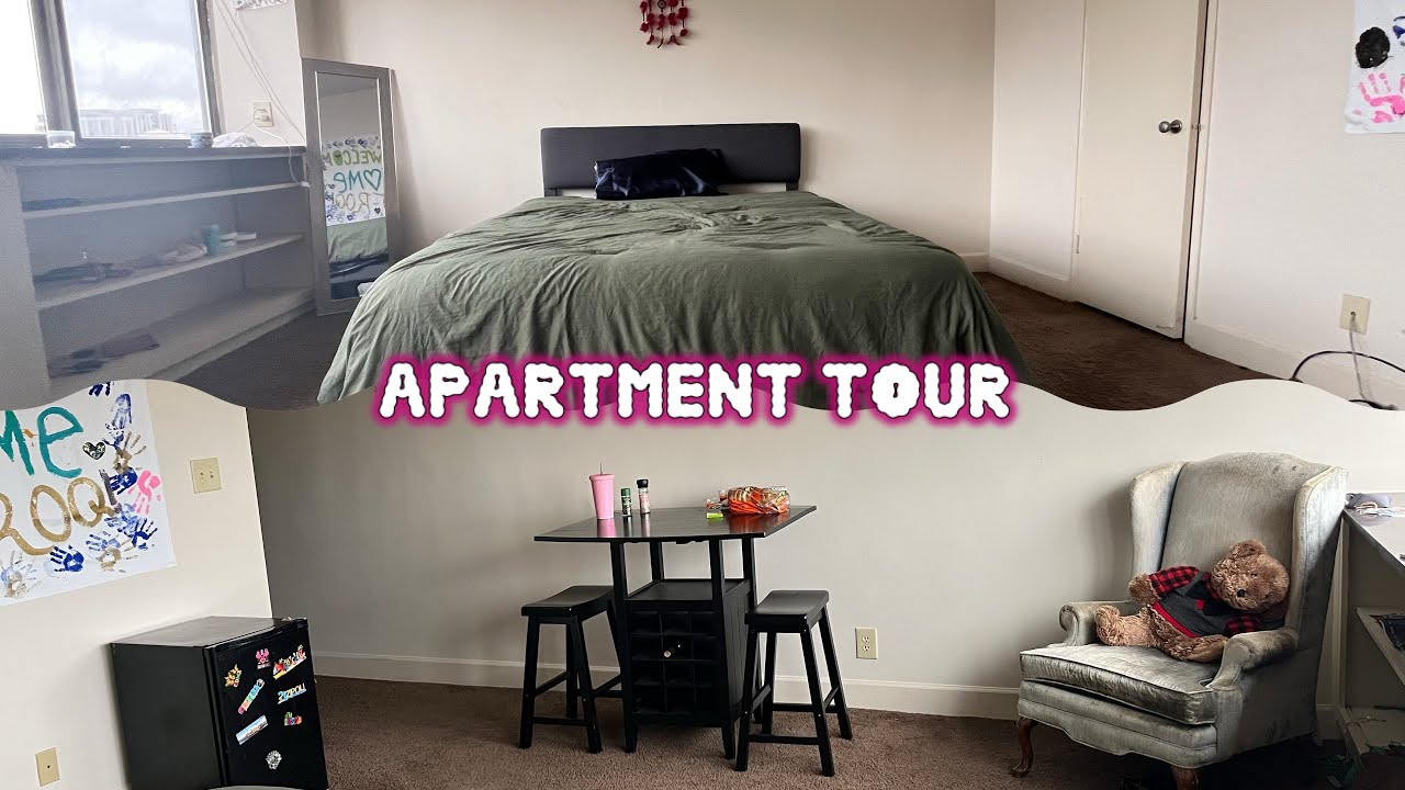 My First Apartment Tour - YouTube