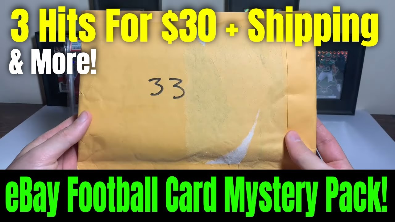 Macleod Corp's 28 Football Card Mystery Repack - Version 3! (3) Hits ...