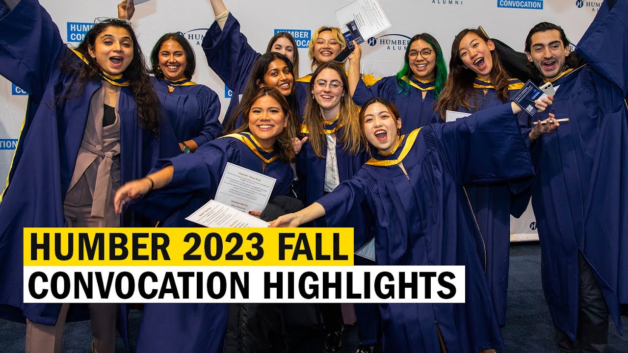 Humber 2023 Fall Convocation Highlights - YouTube
