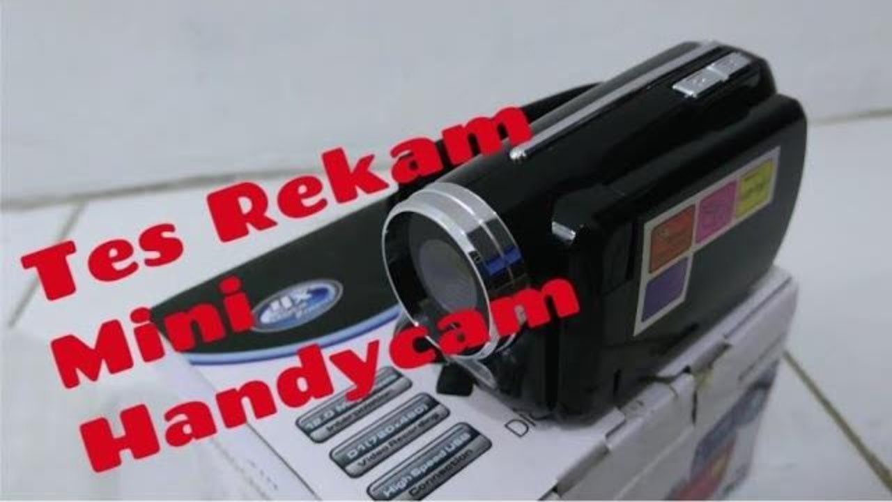 Review Mini Handycam yang Harganya ga sampai 500rb - YouTube