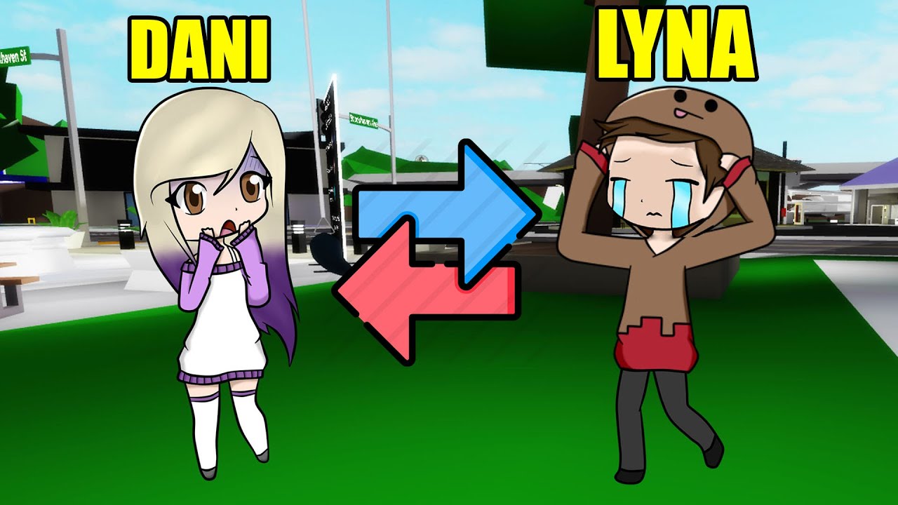 CAMBIO DE CUERPOS EN BROOKHAVEN ROBLOX!! DANI ES AHORA LYNA - YouTube