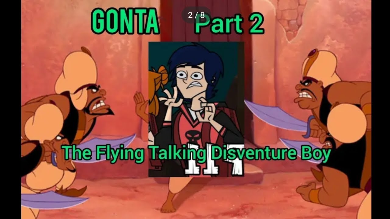 Gonta (Shrek) Part 2: The Flying Talking Disventure Boy - YouTube
