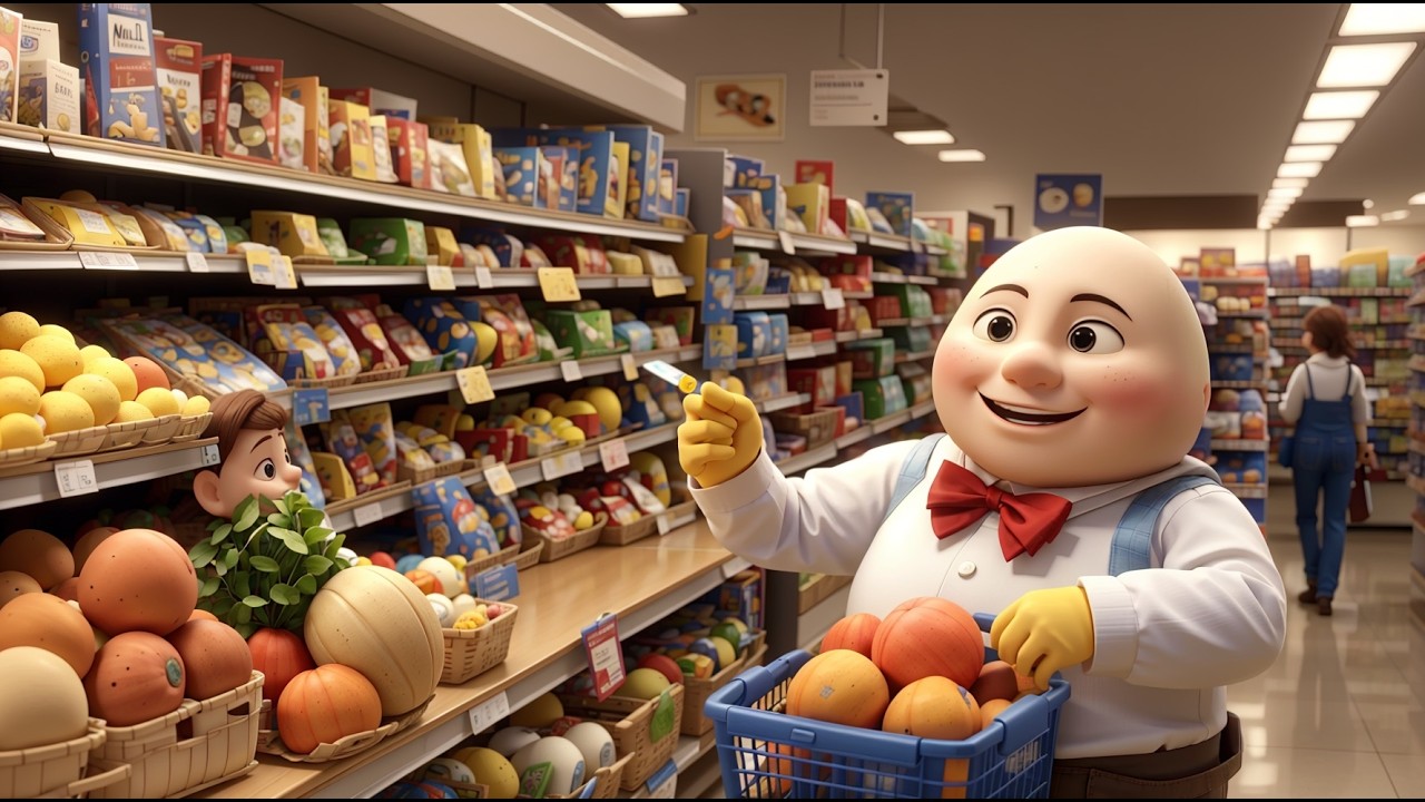 Humpty Dumpty Grocery Store 2024 | Nursery Rhymes & Kids Songs - YouTube