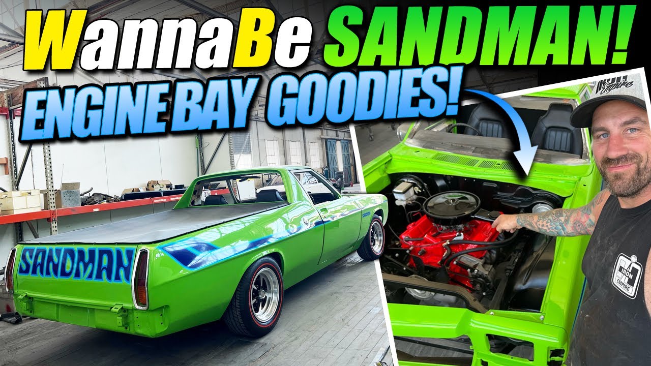 WB Holden Sandman? We’re Building One! 253 V8 Engine Bay Assemble ...
