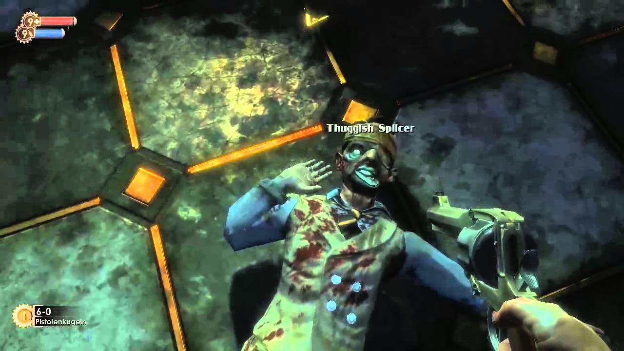 Bioshock 1 Winkender Splicer - YouTube