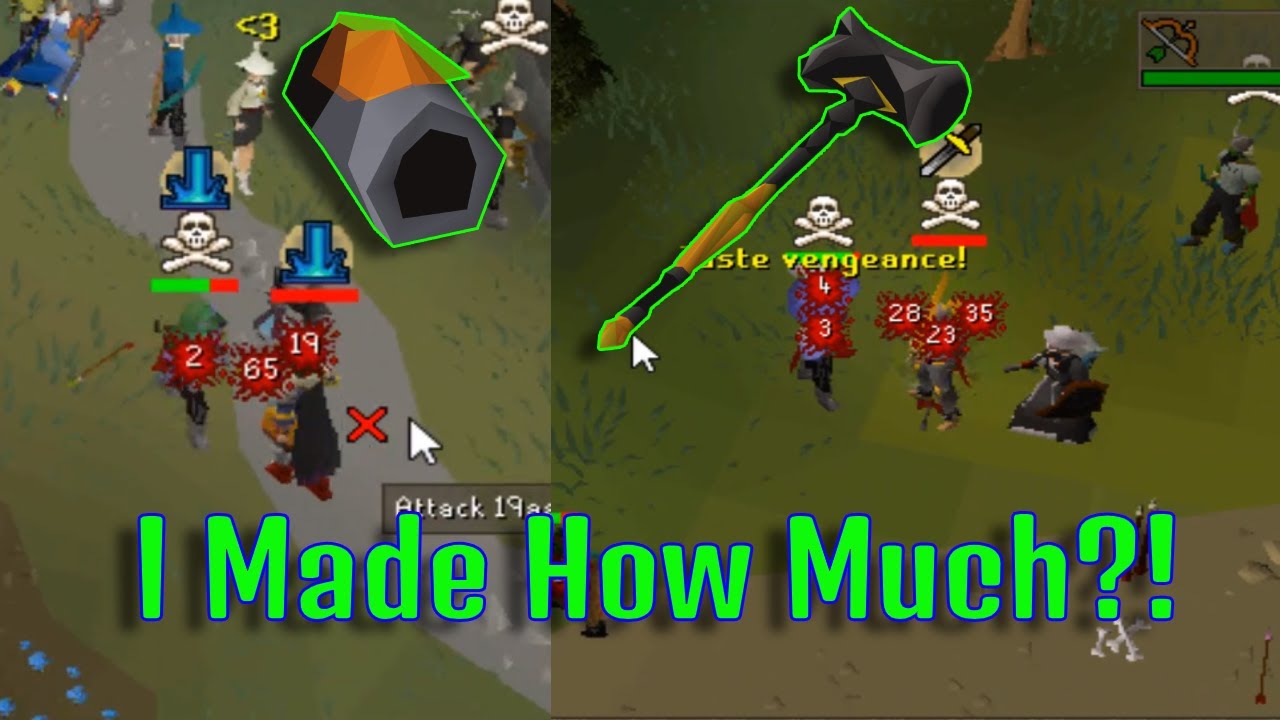 I Made So Much In PvP Worlds In One Night!![OSRS Live Commentary] - YouTube