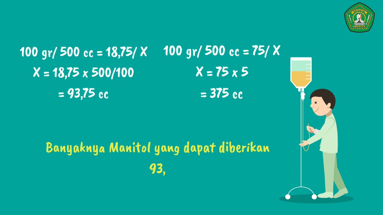 Cara Menghitung Dosis Manitol - YouTube
