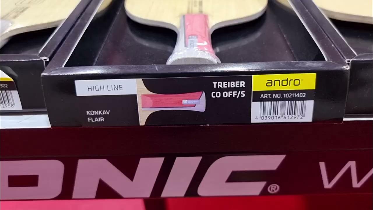 Andro Blades for Intermediate & Professional Players - YouTube