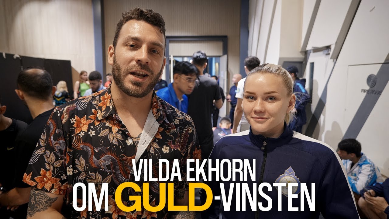 Vilda Ekhorn om VM-guldet: "Skiter i vad den andra kan!" - YouTube