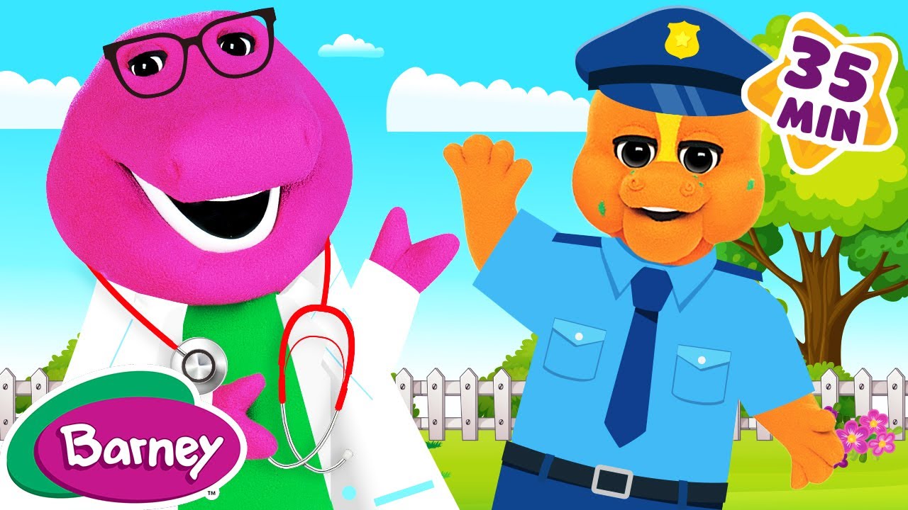 Community Helpers | Doctors, Firefighters | Preschool Learning Videos ...
