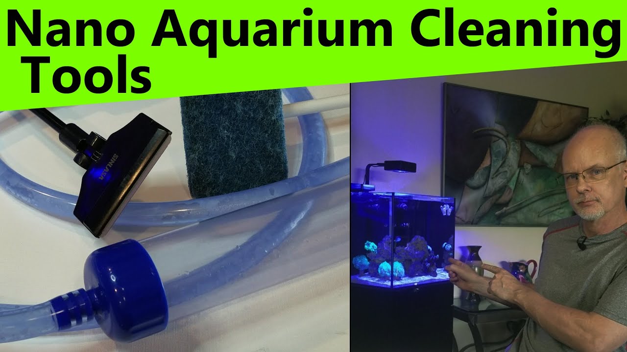 Nano Aquarium Cleaning Tools - YouTube