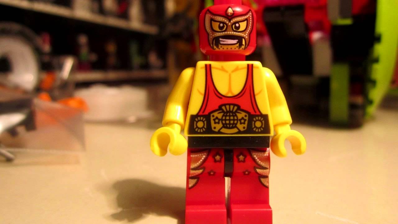 The LEGO Movie - El Macho Wrestler Minifig - YouTube