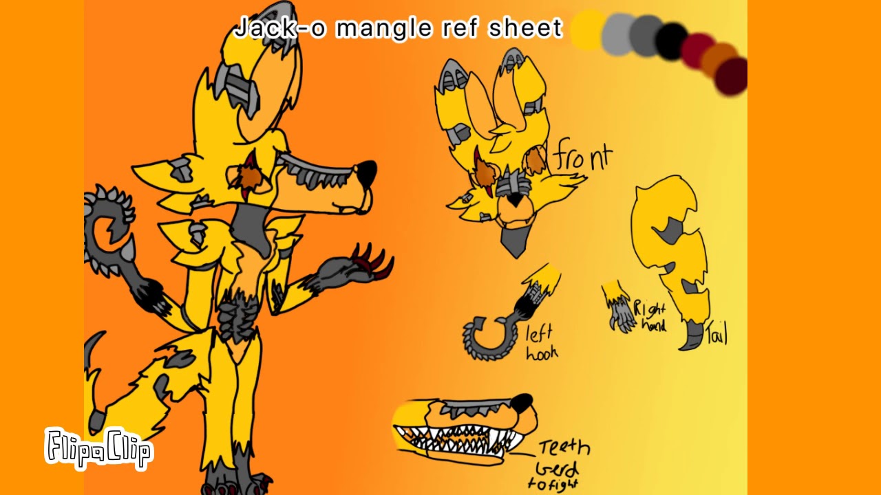 Jack-o mangle’s ref sheet - YouTube