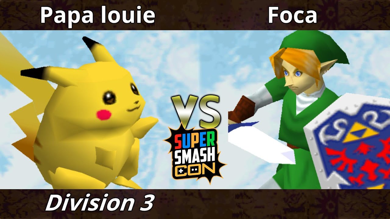 SSC 2022 Division 3 - Papa Louie (Pikachu) Vs. Foca (Link, Pikachu ...