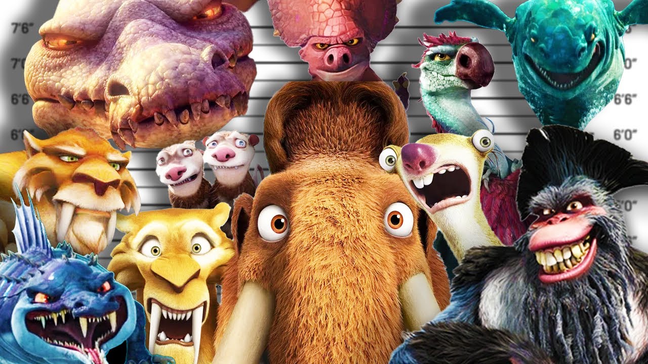 If ALL Ice Age Characters Were Charged For Their Crimes - YouTube