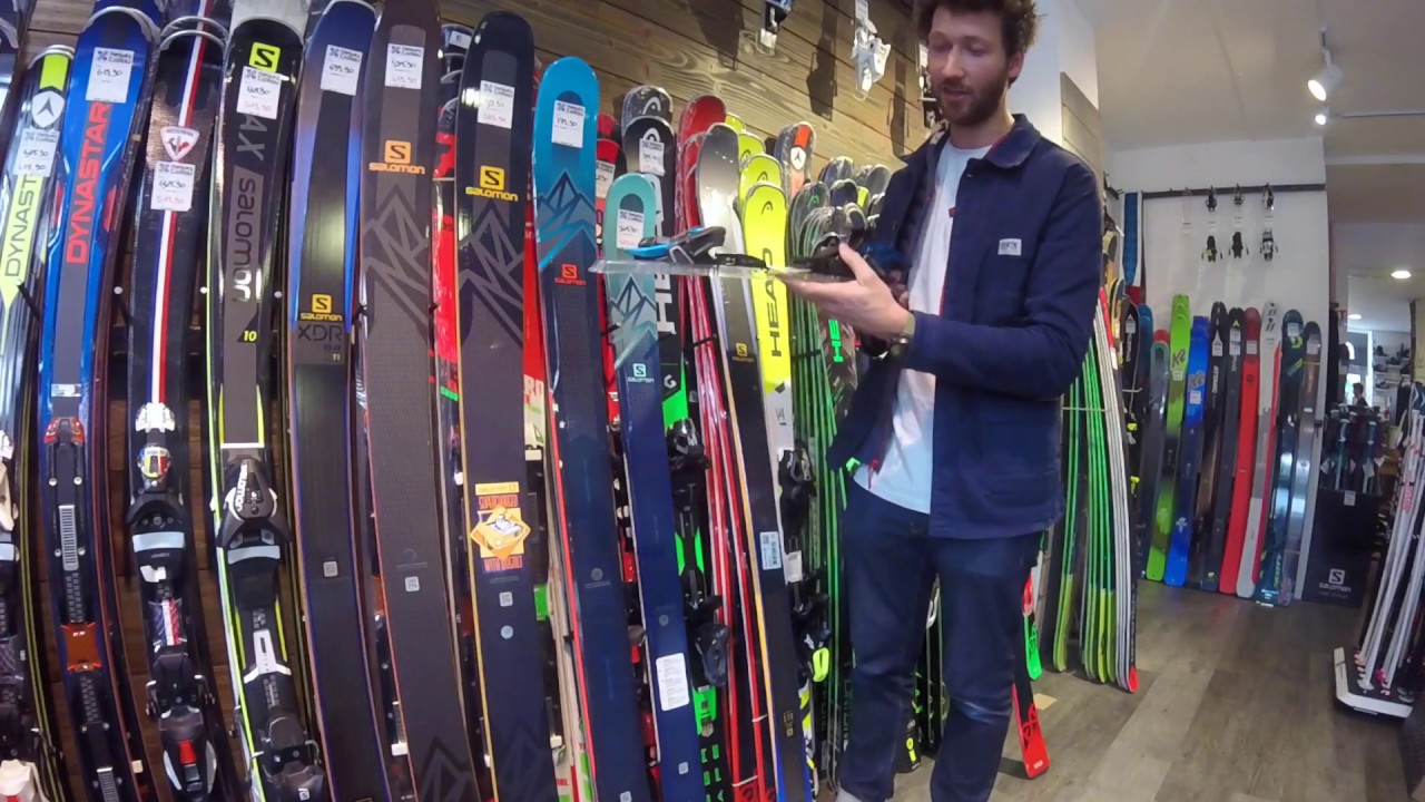Fixation de ski Shift Salomon à Lyon - YouTube