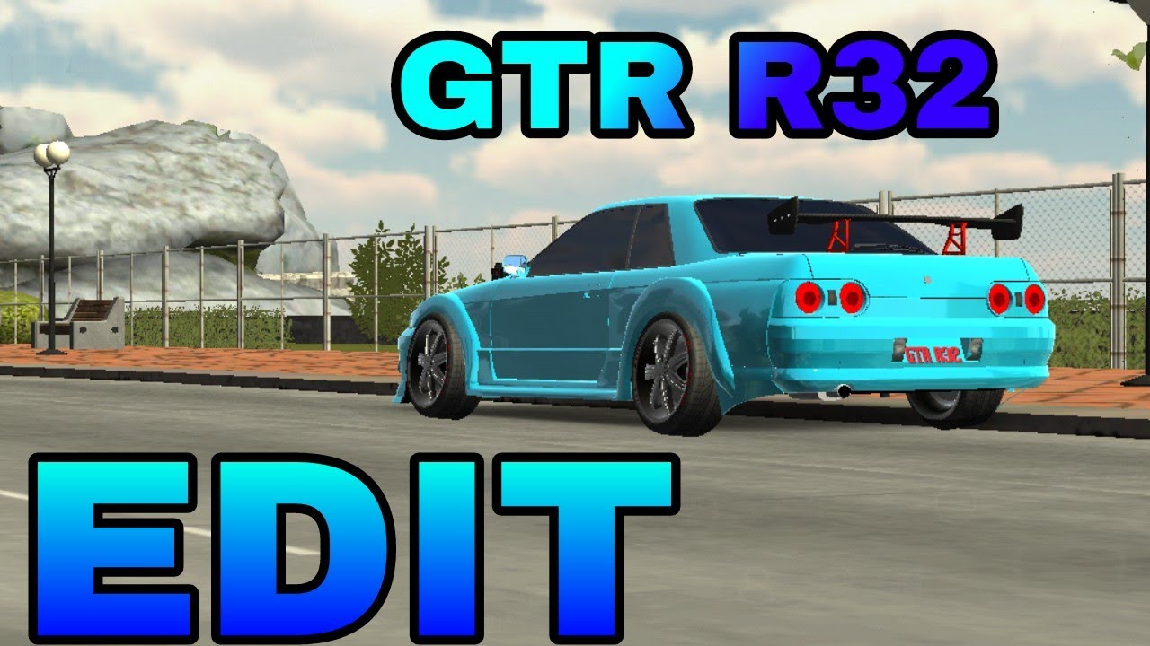 EDIT Nissan GTR R32 Car Parking multiplayer - YouTube