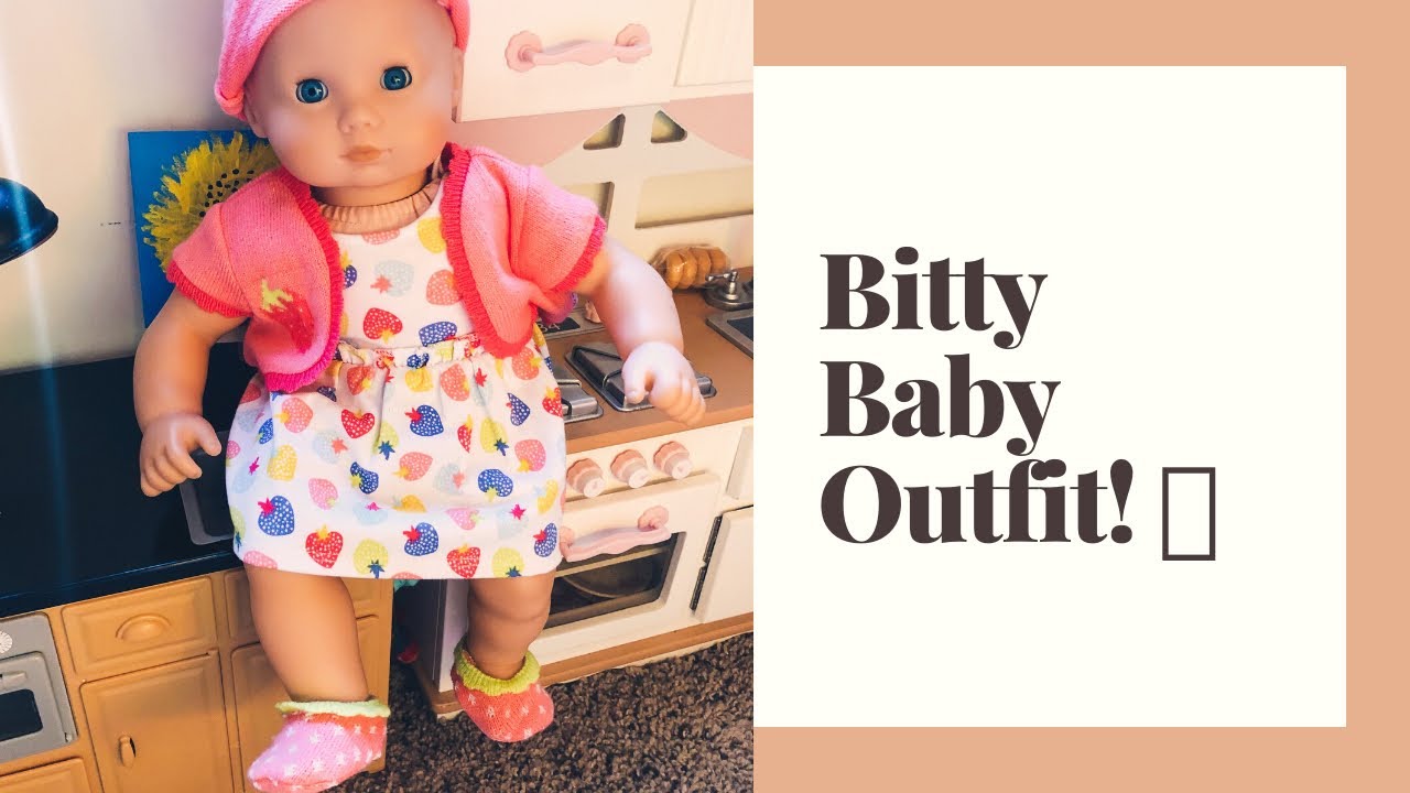 Opening a Bitty Baby Outfit - YouTube