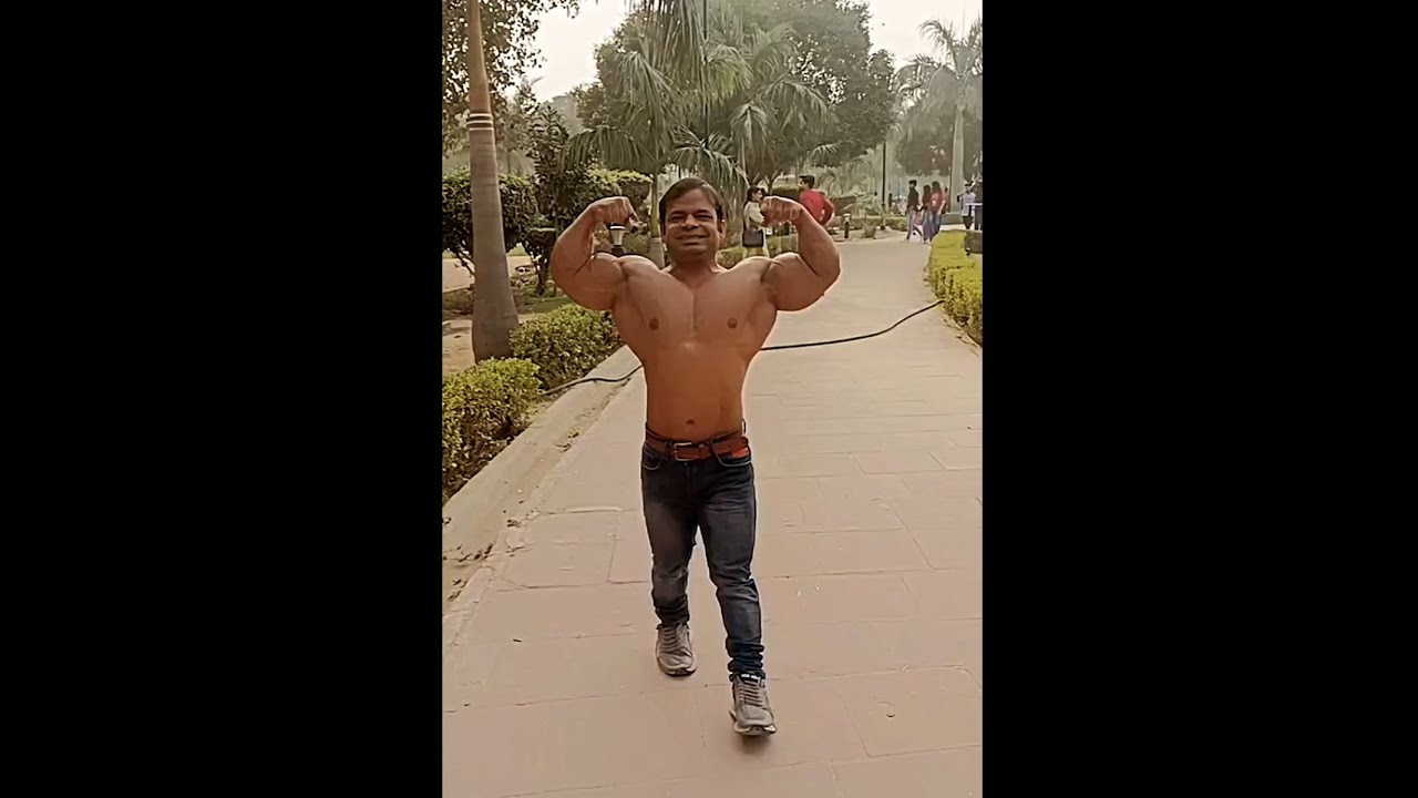 Mini bodybuilder be like.. - YouTube