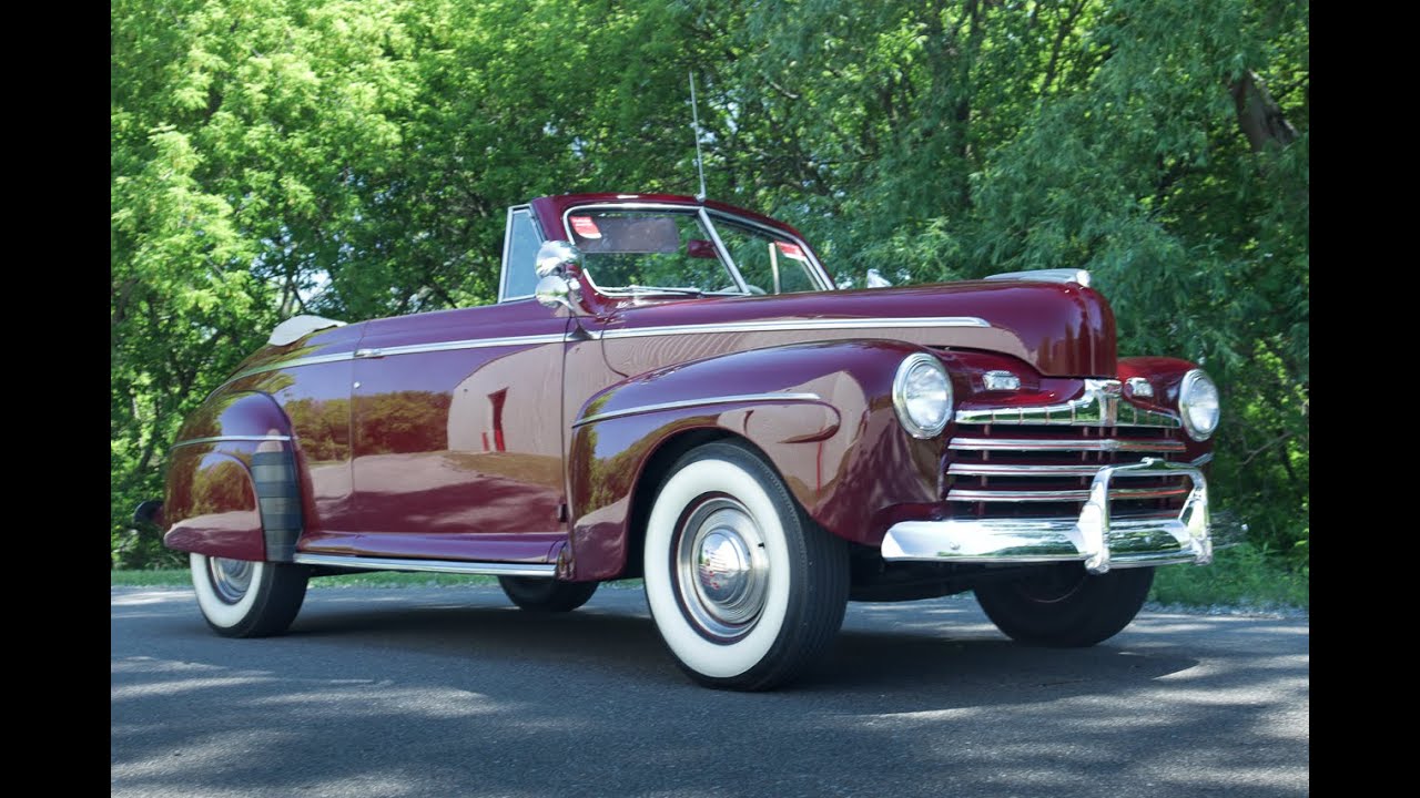 1946 Ford Super Deluxe For Sale - Test Drive Video (40K Miles) - YouTube