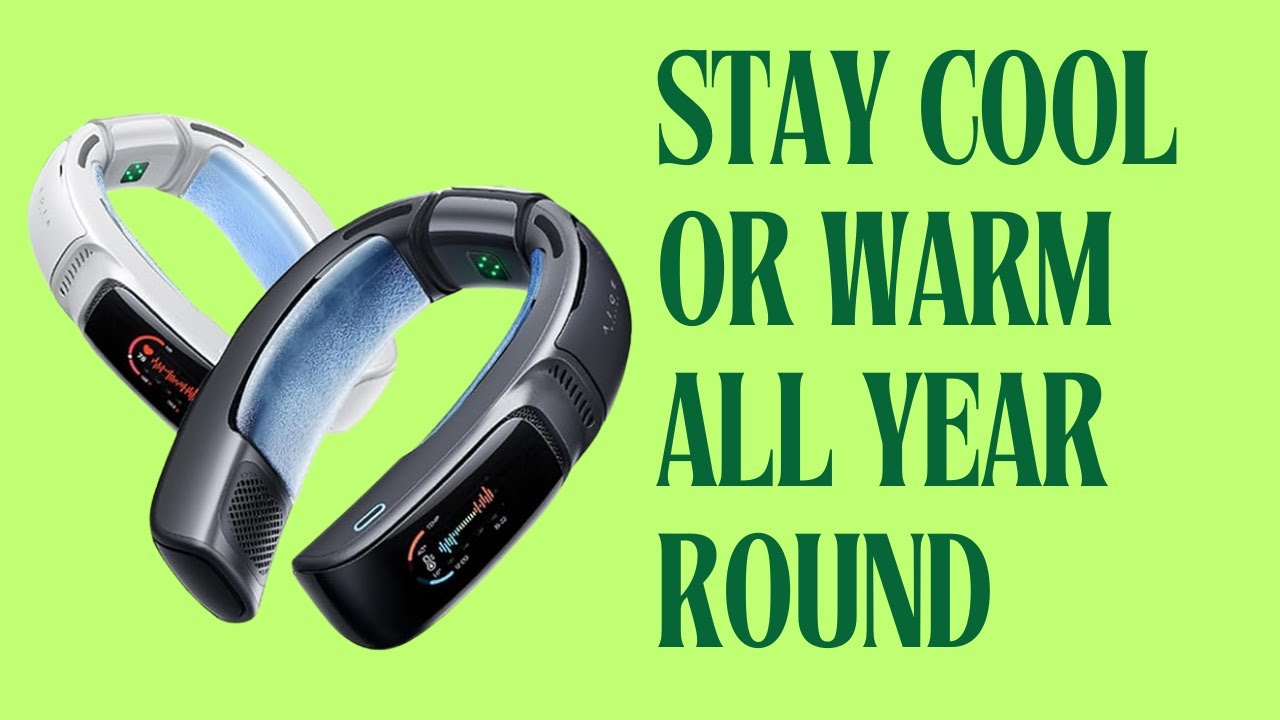 "Stay Cool and Connected: RANVOO AICE 3 AI Neck Air Conditioner with ...