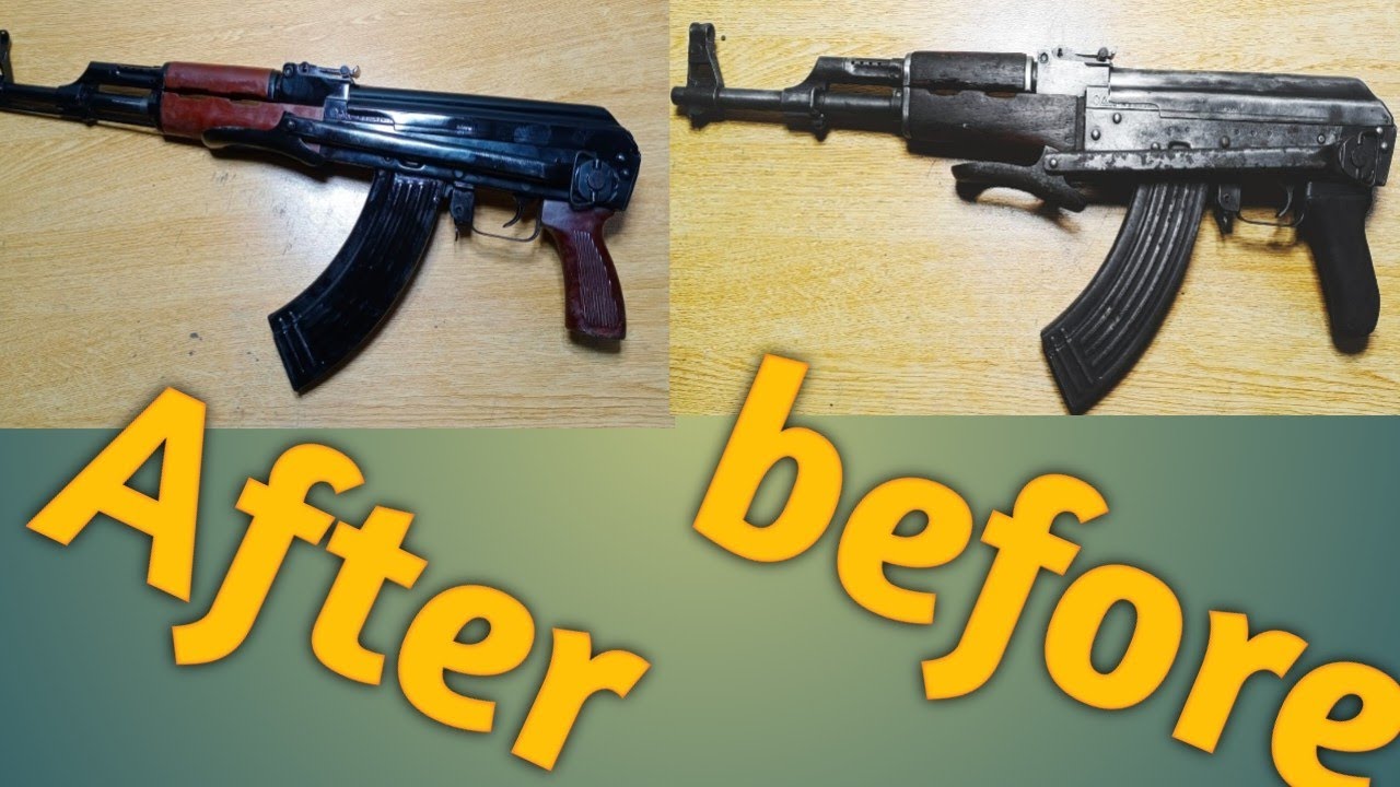 Ak 47 Gun Restoration hardware Gun Restoration - YouTube