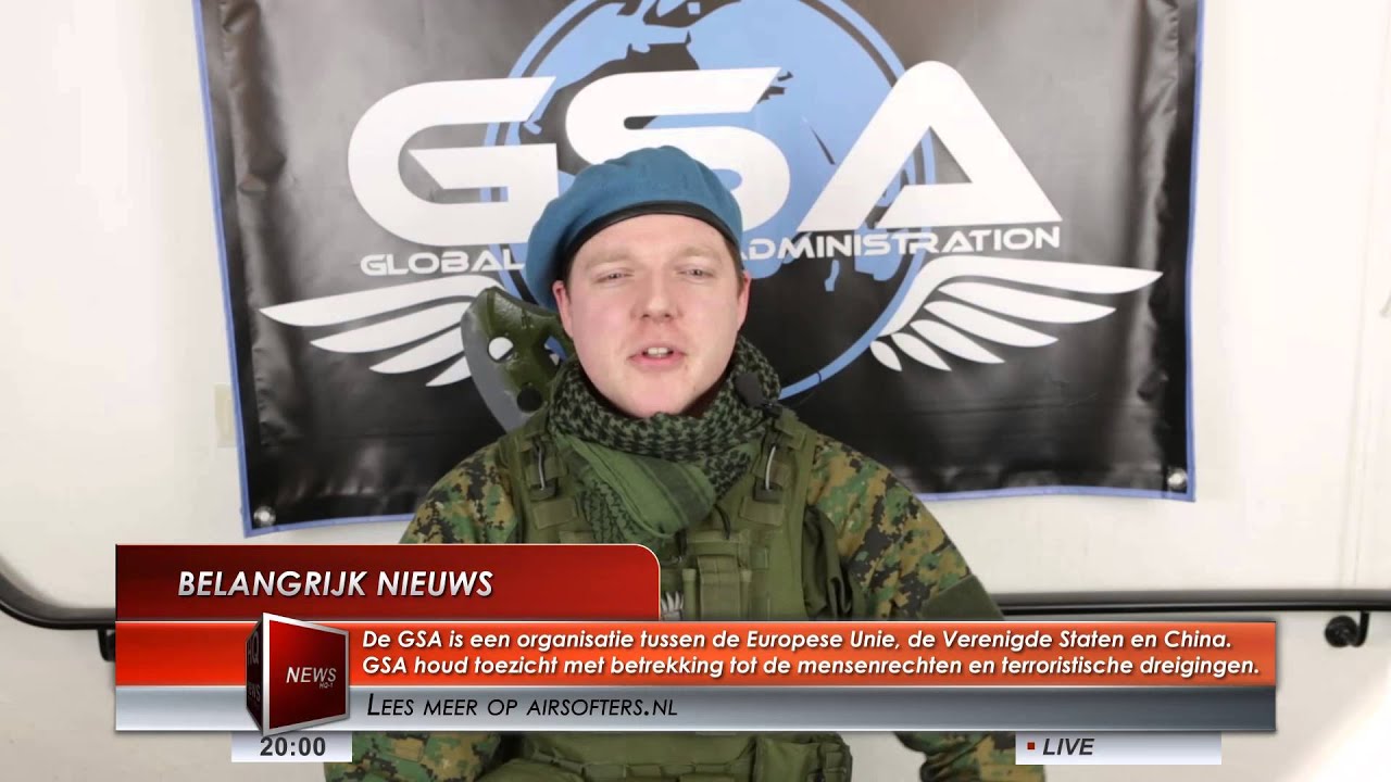 Airsofters.nl - GSA HQ NEWS - YouTube