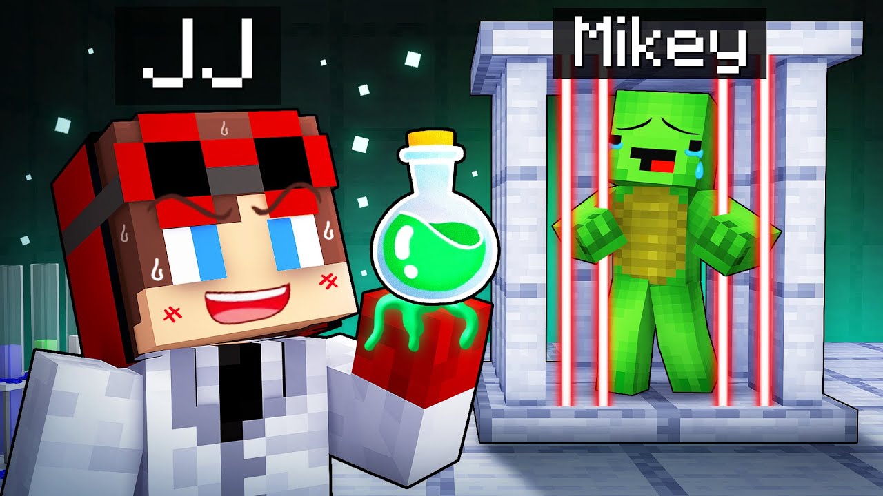 JJ Became EVIL SCIENTIST to Troll Mikey in Minecraft (Maizen) - YouTube