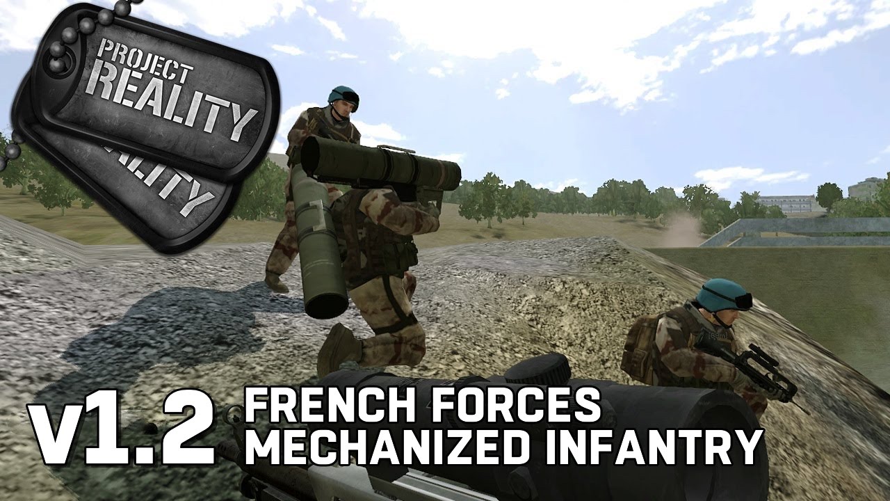 French Mechanized Infantry - Project Reality v1.2 - YouTube