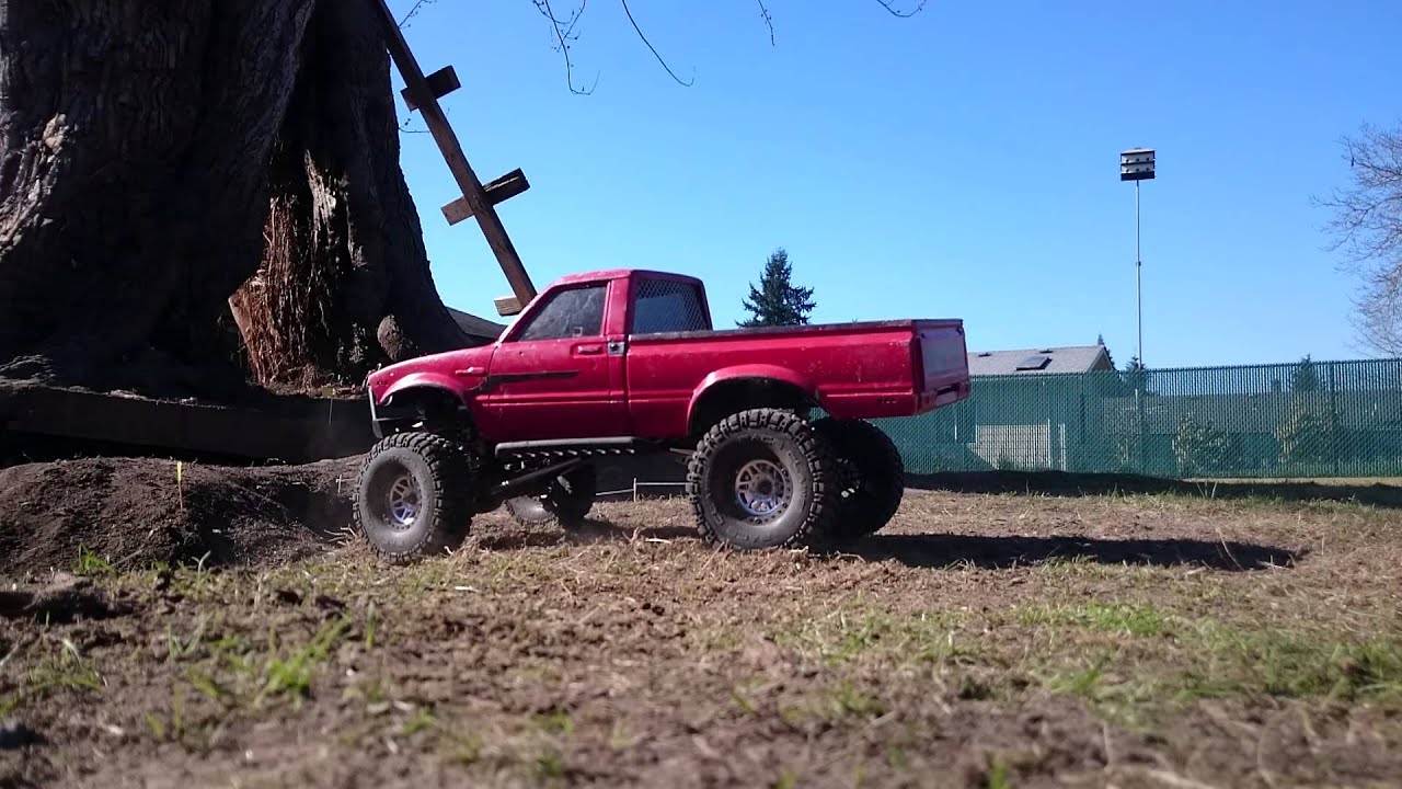 Scx10 prerunner testing - YouTube