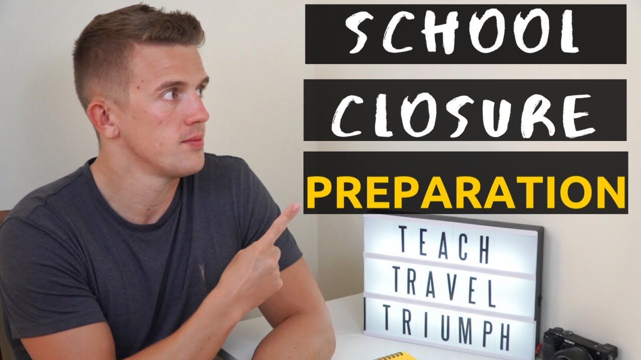 How To Prepare For School Closure With Online Distance Learning - YouTube