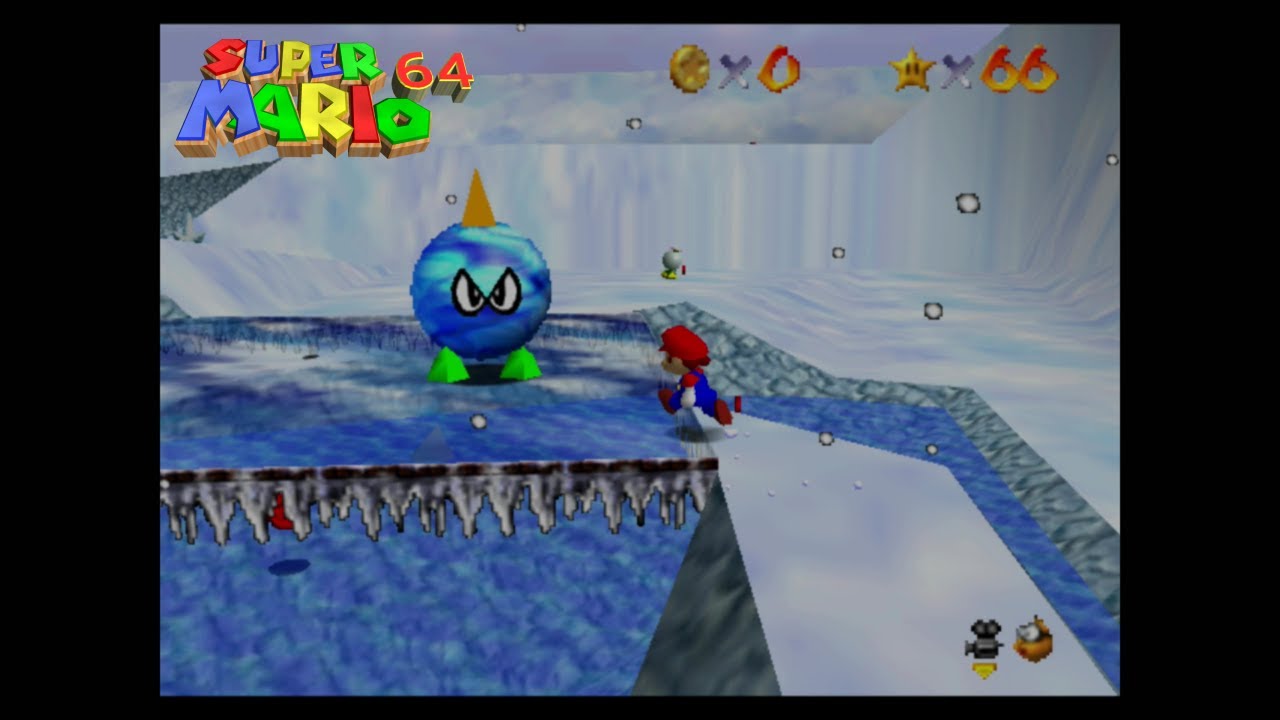 Super Mario 64 - Chill with the Bully (Snowman's Land) - YouTube