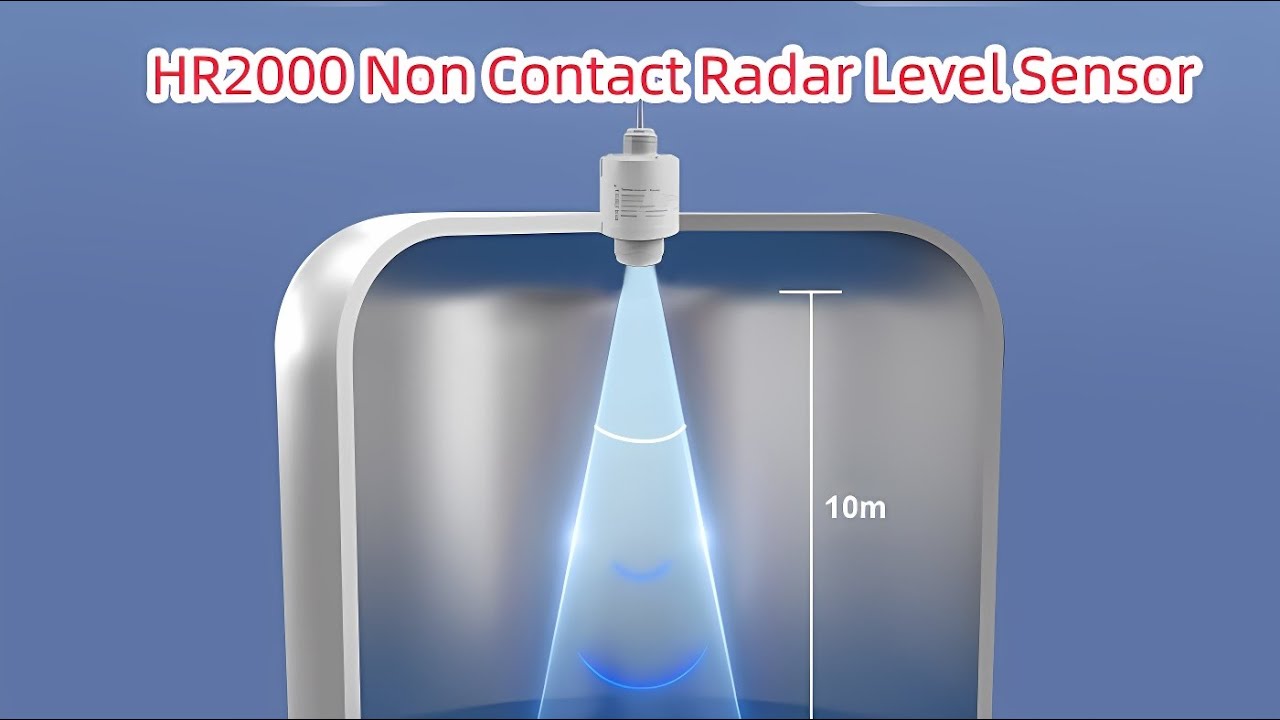 Why Choose HR2000 Non Contact Radar Level Sensor Transmitter - YouTube