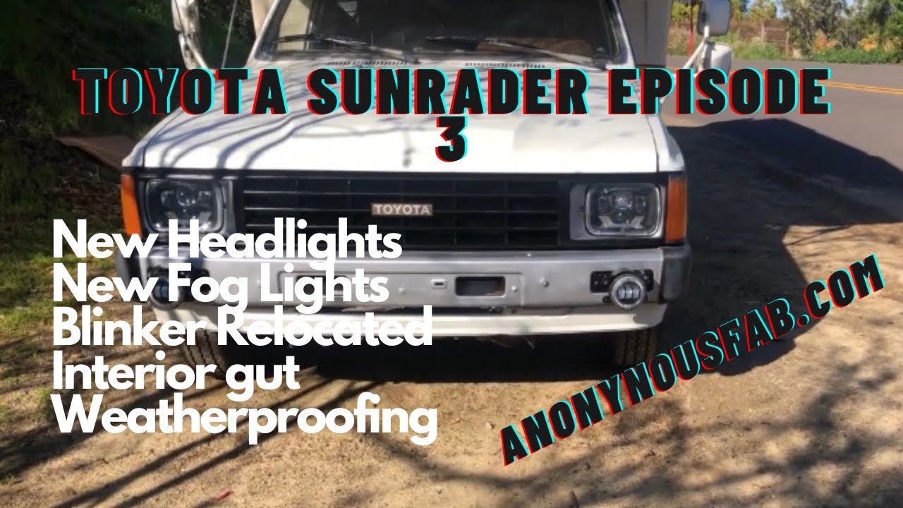 84’ Sunrader Build Episode 3 - YouTube