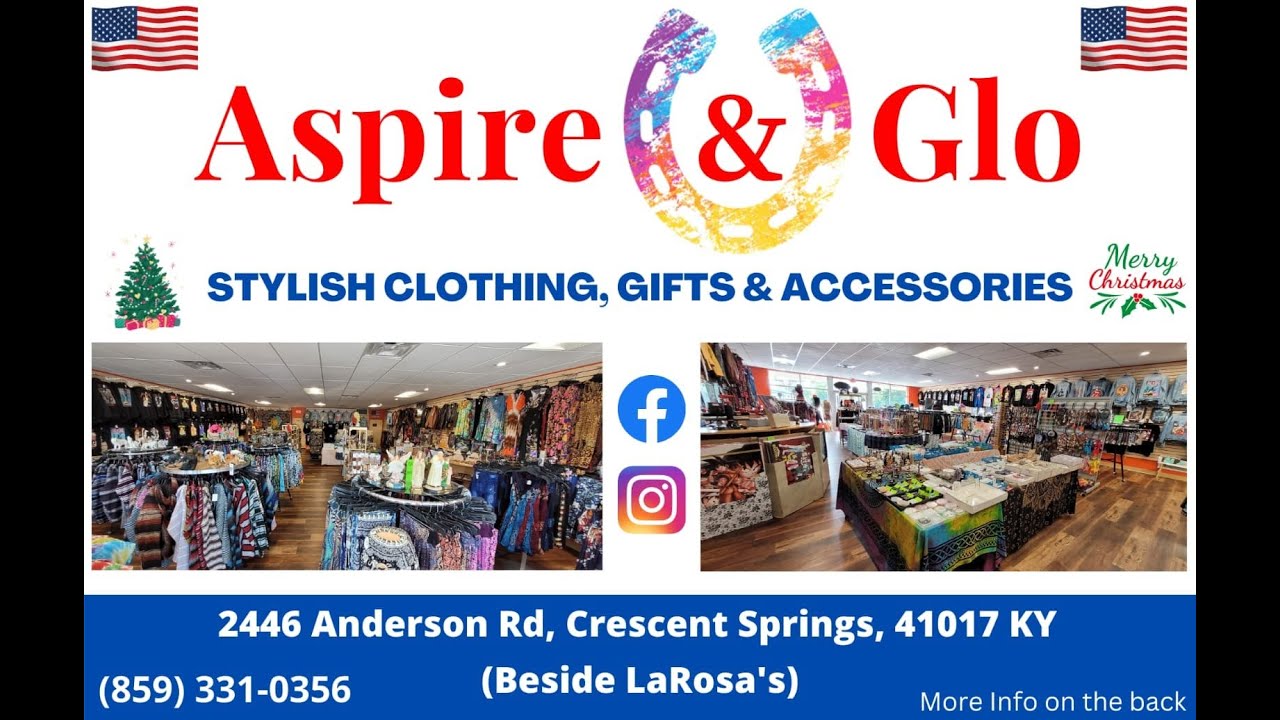 Interview with Tony at Aspire and Glo - YouTube