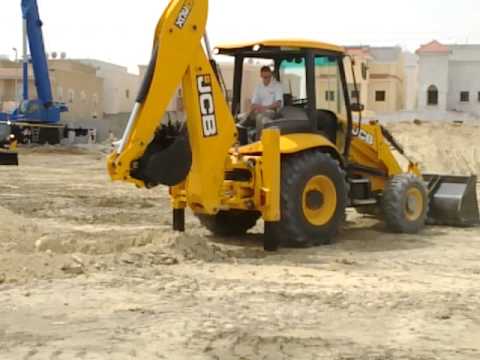 JCB Open House in Saudi Arabia, KSA with Abahsain Group, JCB Backhoe 2 ...