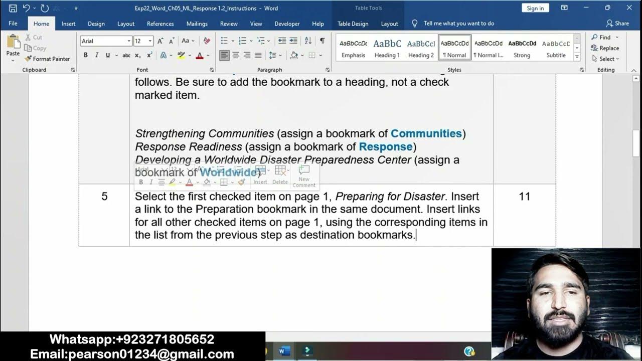 Exp22_Word_Ch05_ML_Response 1.2/Word_Ch05_ML_Response 1.2/Ch05_ML_Response 1.2 - YouTube