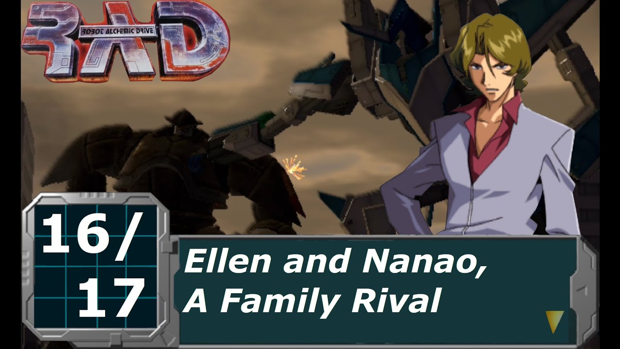Robot Alchemic Drive: Episode 16+17, Ellen and Nanao/A Family Rival ...