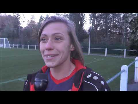 Lisa Lefevere na DV Kortrijk - KSV De Ruiter Roeselare op 28.10.2018 ...