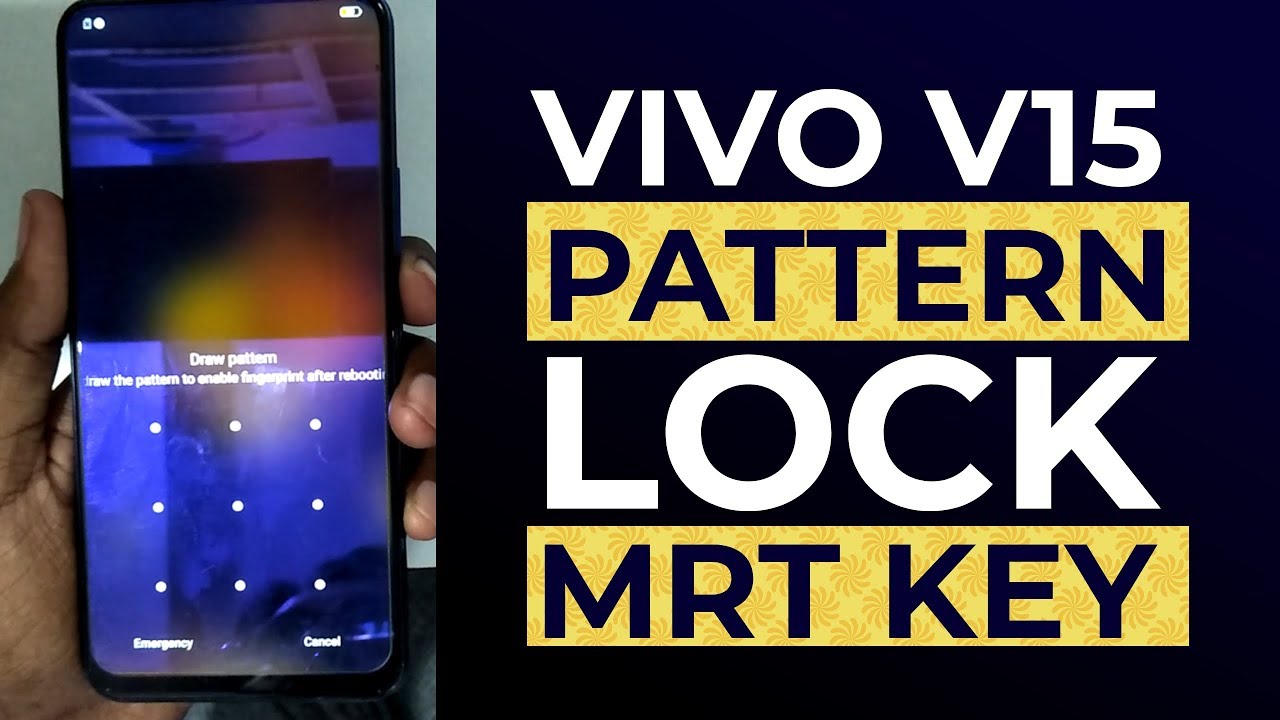 Vivo V15 ( 1819 ) Pattern unlock MRT Tool | 2019 Method - YouTube