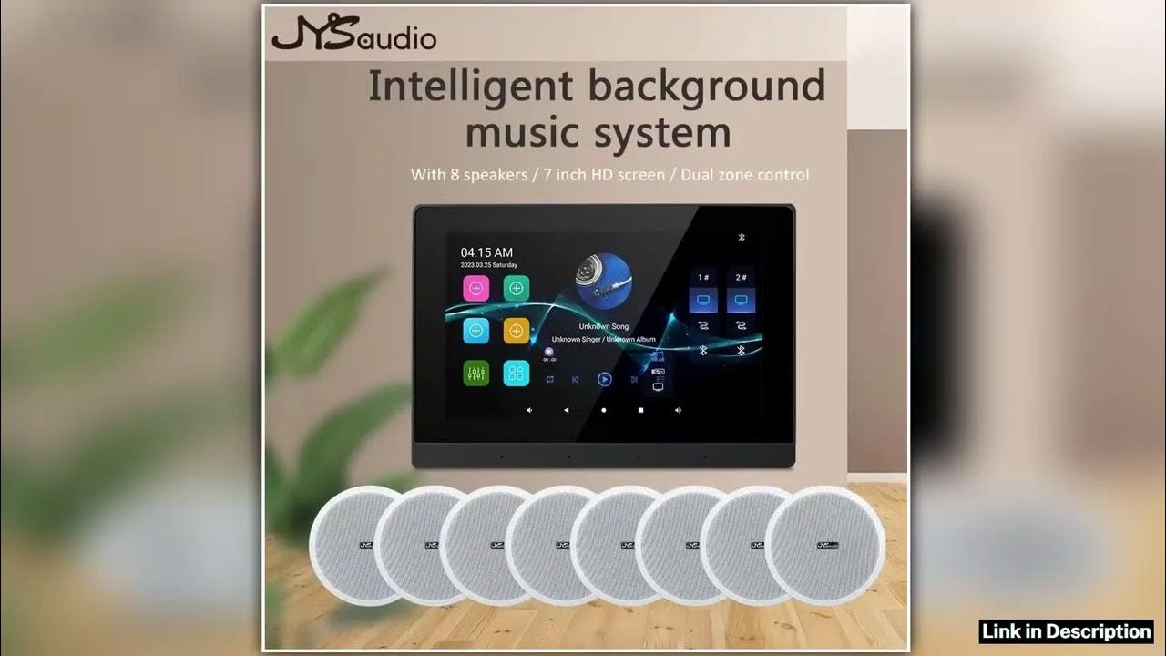 Smart Audio System Home Theater Sound Amplifier Wall Screen WiFi ...