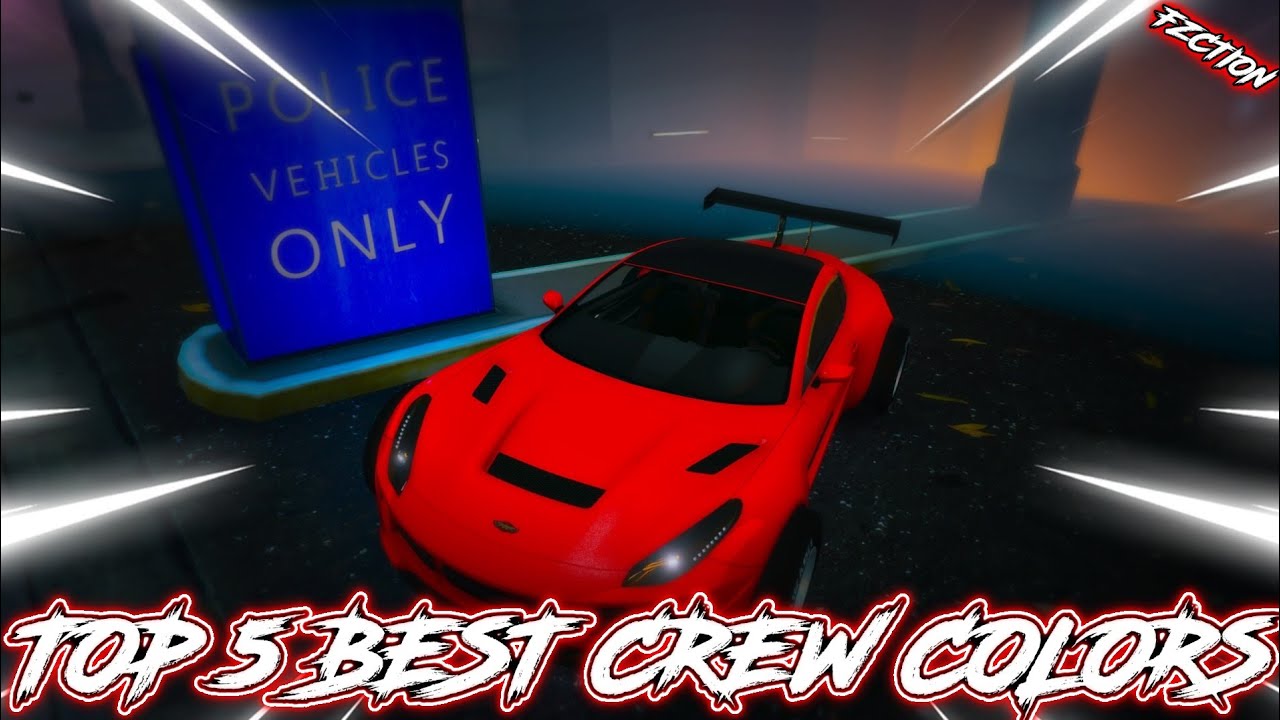 TOP 5 BEST CREW COLORS #1 🐋 - YouTube