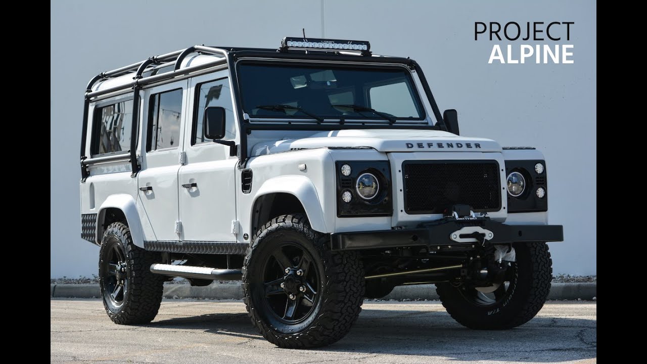 Project Alpine | Custom Defender 110 - YouTube