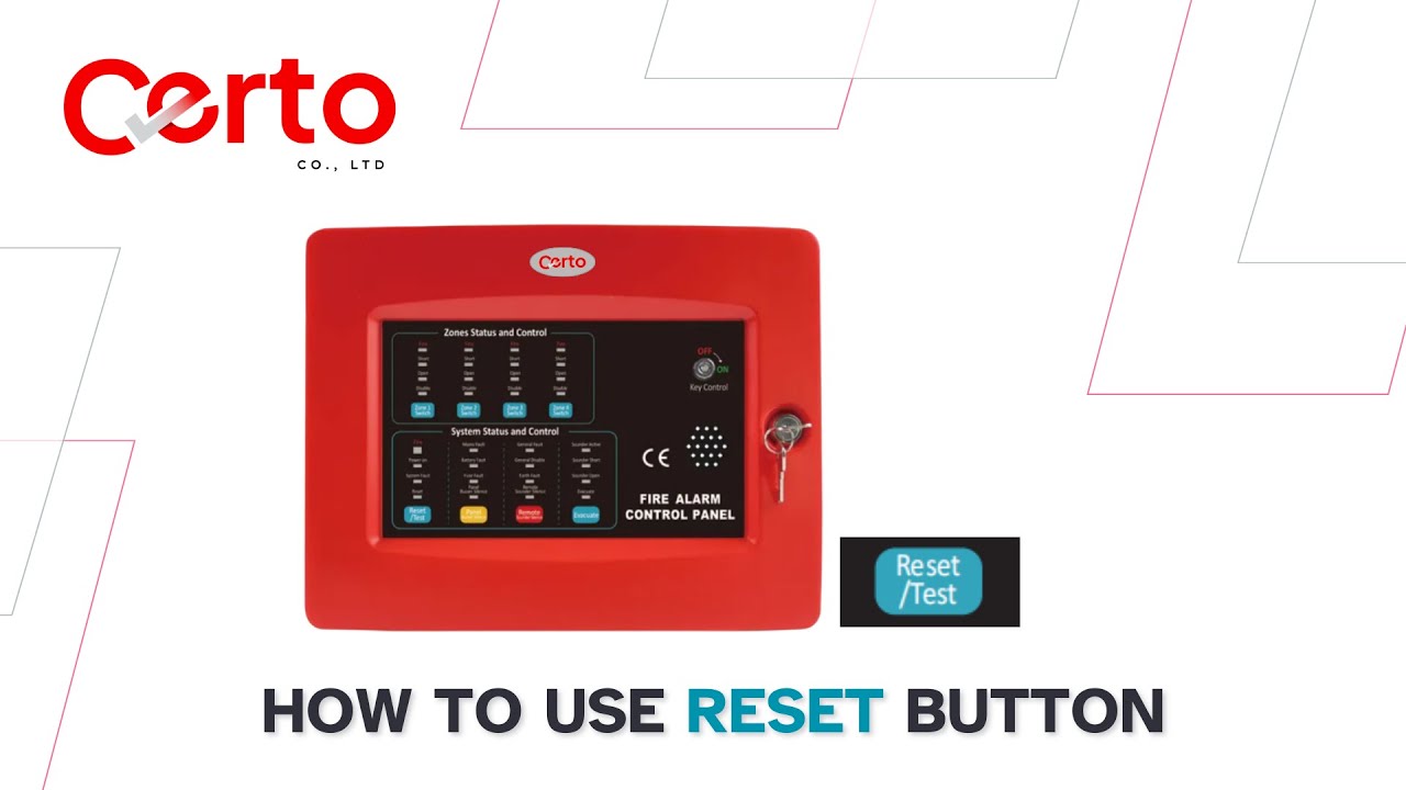 วิธีการรีเซ็ทตู้ control panel - How to use Reset button - YouTube