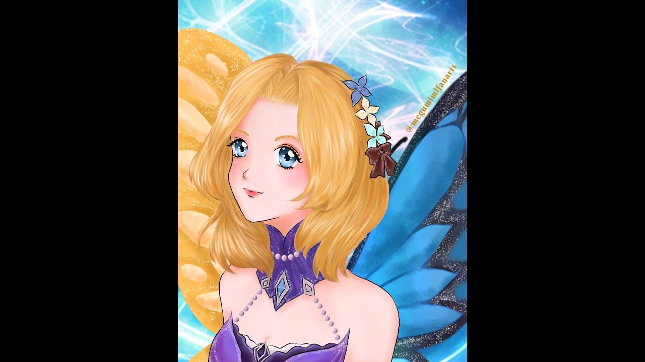 Mobile Legends Bang Bang Fanart - Lunox Butterfly Seraphim 😊 - YouTube
