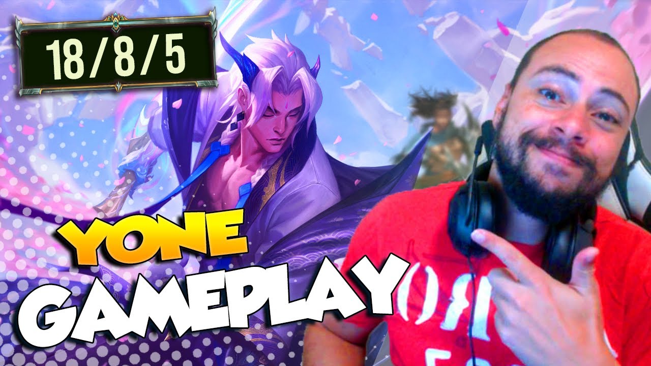 YONE GAMEPLAY | TESTANDO O NOVO CAMPEÃO DO LOL NO PBE | YONE LEAGUE OF ...