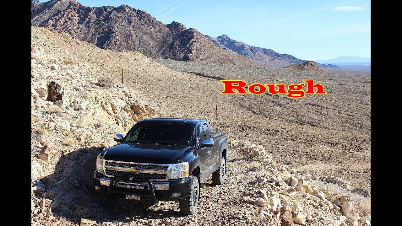 Nevada Mines Desert & Mountains Chevy Silverado 1500 Epic drive USA pt ...