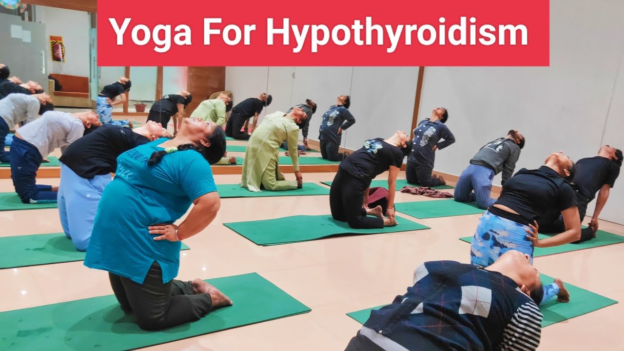 Yoga for hyperthyroidism|| Thyroid Yoga || Yogi Nutendra is live - YouTube