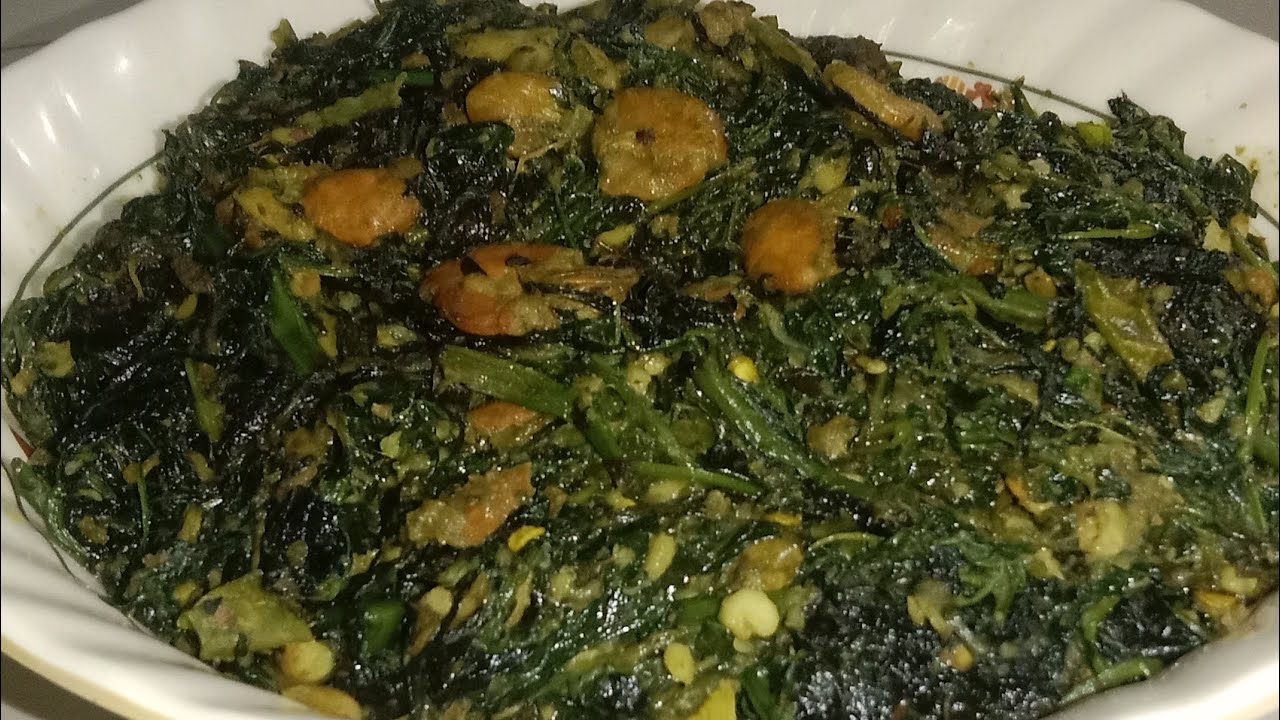 গ্রাম্য বাংলার খুব জনপ্রিয় ঢেঁকির শাক ভাজি রেসিপি //dhekir Shakh ...