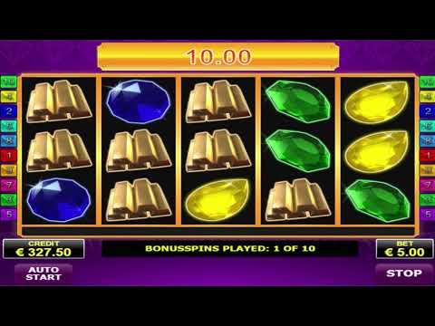Big Win On Free Spin Bonus - Hot Diamonds Slot Machine